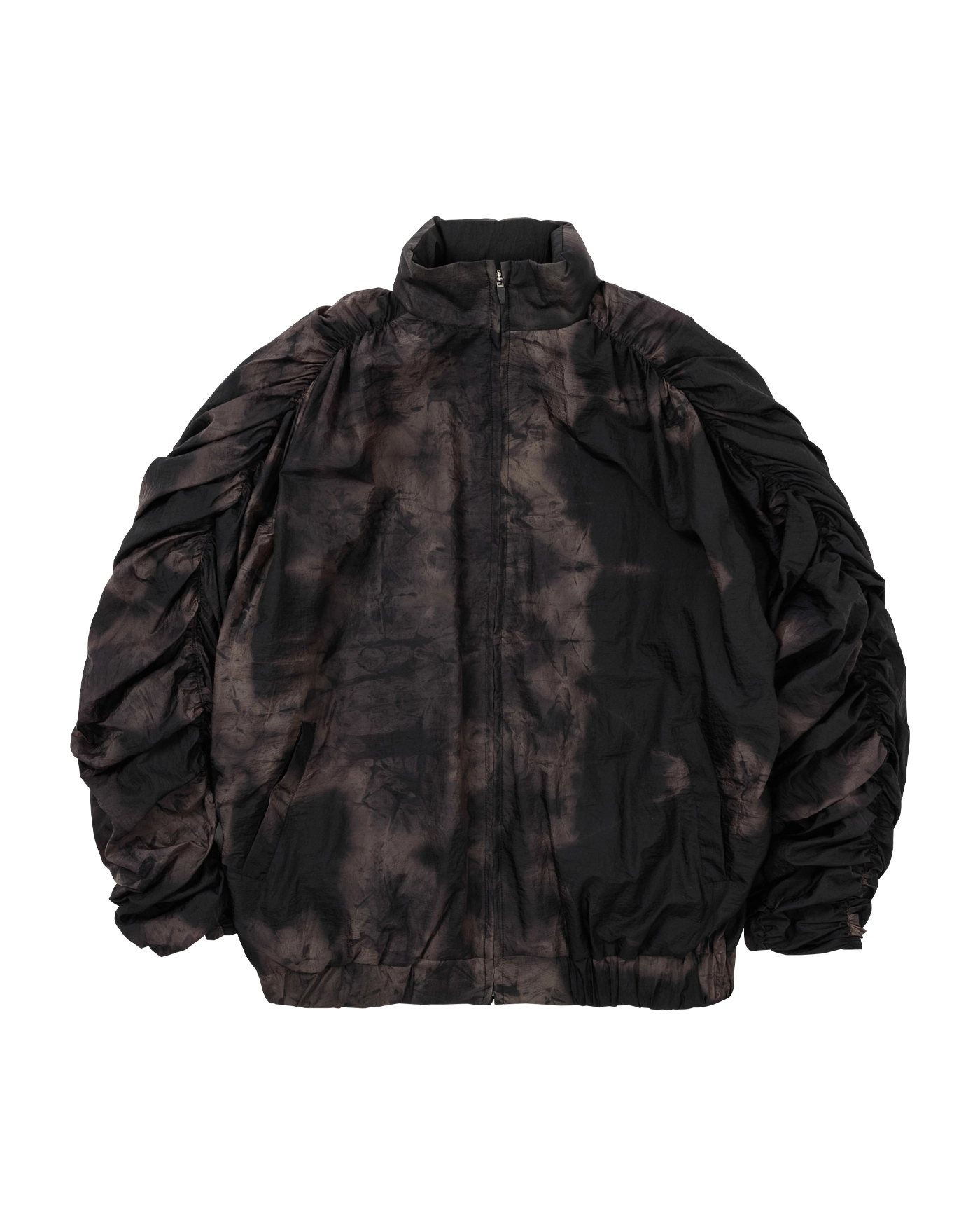 AJOBYAJO Tie-Dye Pleats Jacket